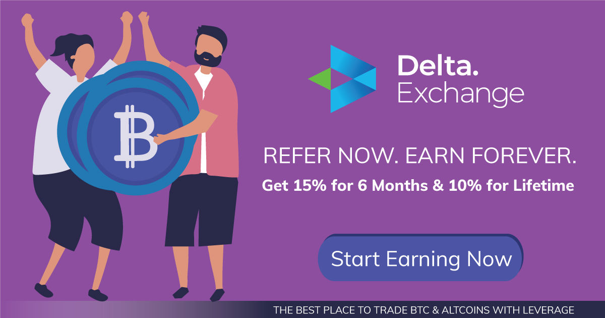 Delta Exchange Referrals | Best Crytocurrency Referral Program